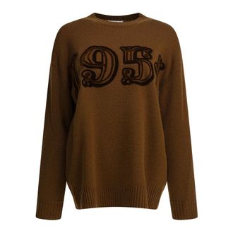 Max Mara Damen, Strickwaren, Braun, SGr&ouml;&szlig;e