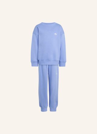adidas Originals Adidas Originals Jogginganzug Mit Rundhalsausschnitt, Locker Geschnitten blau