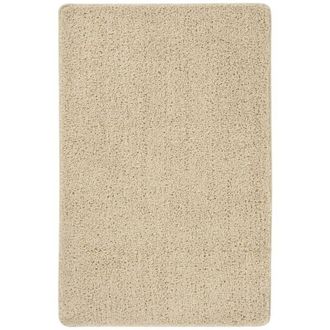 vidaXL Shaggy-Teppich Creme 200x290 cm Rutschfest vidaXL