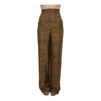 Max Mara Pantalone - - Trousers - Damen - Gr&uuml;n - L