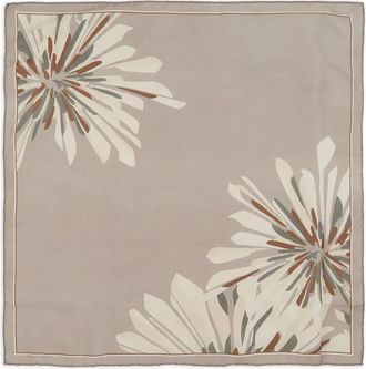 Brunello Cucinelli Femme, Accessoires, Vert, Taille: ONE Size Silky Scarf