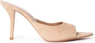Gia Borghini Femme, Chaussures, Beige, Taille: 39 EU Perni 04 Heeled Mule