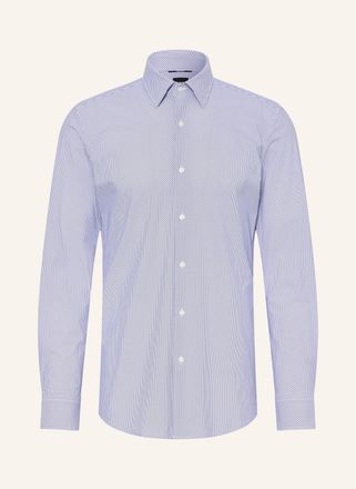 HUGO BOSS Hemd Hank Slim Fit blau