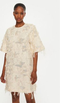 Day Birger Et Mikkelsen Coctailkleid Nori DAY65243360 Beige Loose Fit