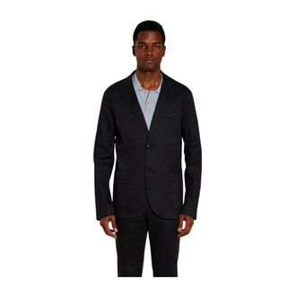Mason's Homme, Vestes, Bleu, Taille: XL Da Vinci Blazer