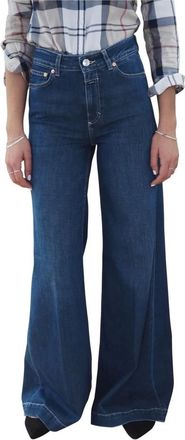 Closed Femme, Jeans, Bleu, Taille: W28 Glow Up Wide Fit Jeans