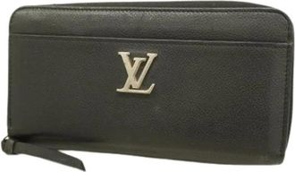 Louis Vuitton unisex, Pre-owned, Noir, Taille: ONE Size Portefeuille en tissu Pre-owned