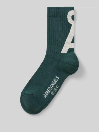 Armedangels Socken mit gro&szlig;em Logo-Schriftzug
