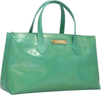 Louis Vuitton Pre-owned Cuir sacs-louis-vuitton - Femme - Pre-owned - Vert - Taille: ONE Size