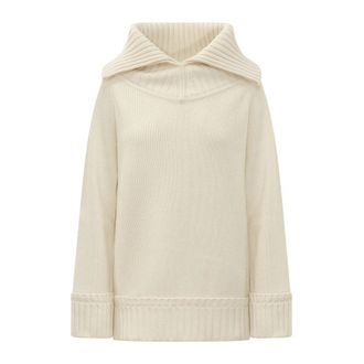 Victoria Beckham Long Strickware - - Knitwear - Damen - Wei&szlig; - S