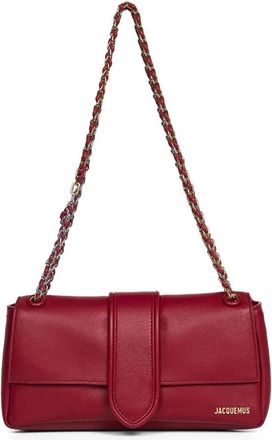 Jacquemus Femme, Sacs, Rouge, Taille: ONE Size Bambino Chaine Shoulder Bag