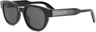 Dior CHRISTIANDIORLABELR1I Sunglasses - Black