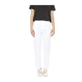 Dickies Phoenix Cropped Pant - - Trousers - Damen - Wei&szlig; - W28