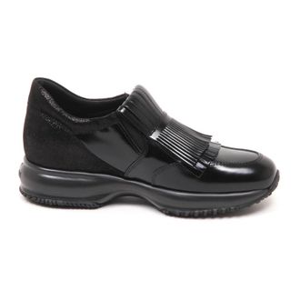 Hogan Interactive Double Fringe Schuh - - Shoes - Damen - Schwarzk - 35 EU