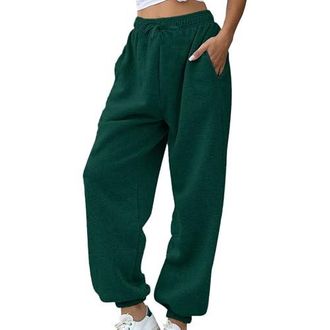 Generic HUIFUAO Pantalon de Surv&ecirc;tement Femme Grande Taille Jogging Hiver Taille Elastique Gym Sport avec Poche Et Ventes Flash du Jour