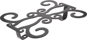 NUOBESTY H&auml;ngender Weinglashalter aus Schwarzem Metall 4 Slot Weinglasregal f&uuml;r Unterbaumontage Glashalter Organizer f&uuml;r K&uuml;che Bar und Party