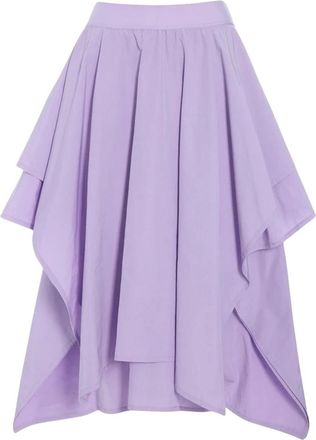 Bitte Kai Rand Femme, Jupes, Violet, Taille: 40 FR Tiered Midi Skirt