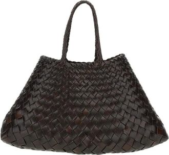 Dragon Diffusion Femme, Sacs, Brun, Taille: ONE Size Cesto Intrecciato a Mano
