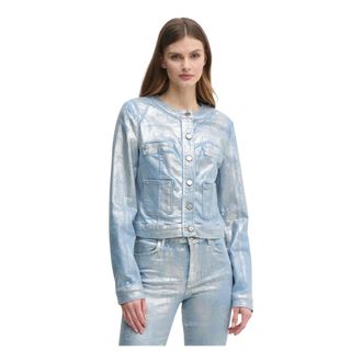 Guess Sammy Jacket - - Jackets - Damen - Blau - S