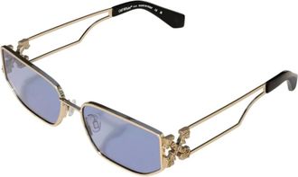 Off-white unisex, Accessoires, Jaune, Taille: 60 MM Allen Lunettes de soleil