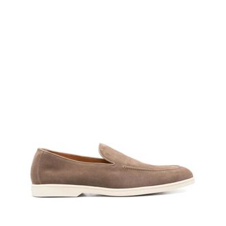 Doucal's Taupebraune Leder-Ballerinas - - Shoes - Herren - Braun - 40 EU