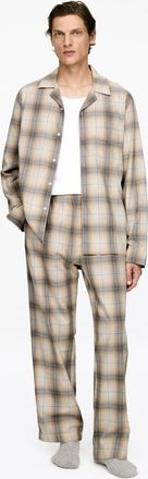 Arket Pyjamahose Aus Flanell -Beige