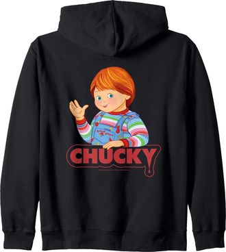Chucky Friendly Wave Logo Kapuzenjacke