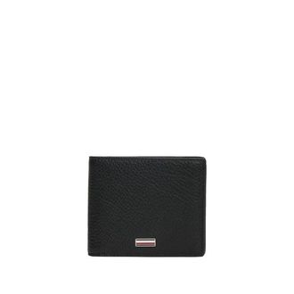 Tommy Hilfiger Portefeuille textur&eacute; &agrave; logo en cuir