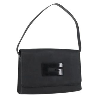 Gucci Sac bandouli&egrave;re vintage Pre-owned - Femme - Pre-owned - Noir - Taille: ONE Size