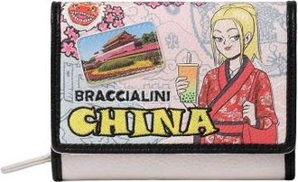 Braccialini Portefeuille zipp&eacute; - Femme - Accessoires - Multicolore - Taille: ONE Size