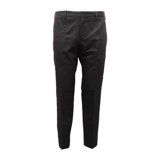 PT01 Baumwoll/Leinen Hose Rebel Fit Modell - - Trousers - Herren - Schwarzk - L