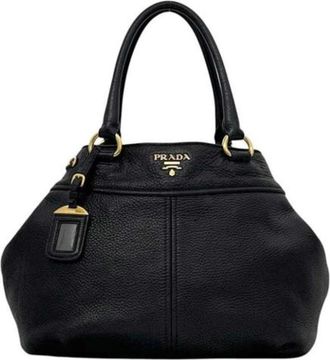 Prada Pre-owned Sac cabas vintage - Femme - Pre-owned - Noir - Taille: ONE Size