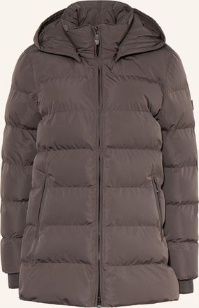 Wellensteyn Wellensteyn Steppjacke Goldmine Medium Mit Abnehmbarer Kapuze beige