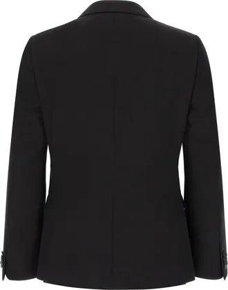 Ermenegildo Zegna Wool and Mohair Blend Pant Suit - Black