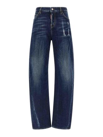 Dsquared2 Jean Droit - Bleu