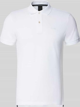 Geox Slim Fit Poloshirt mit Logo-Stitching