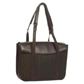 Celine Pre-owned Toile sacs-celine - Femme - Pre-owned - Brun - Taille: ONE Size