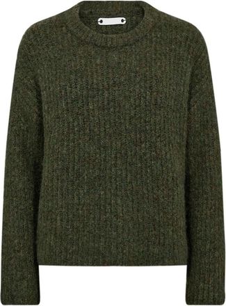 Co'Couture Femme, Pulls, Vert, Taille: 38 FR Maille Ras du Cou