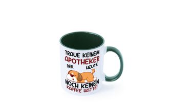 Generic Neuste Studien: Apotheker | Apotheke | Pharmazie Farbige Tasse - Kaffeetasse/Geschenk/Familie - Gruen