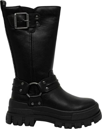 Buffalo Femme, Chaussures, Noir, Taille: 38 EU Aspha Biker Boot Hi