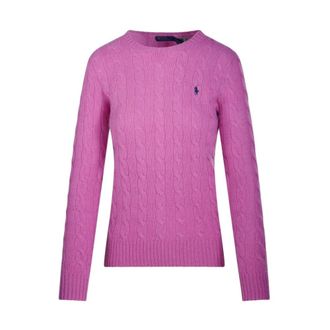 Polo Ralph Lauren Round-Neck Strickwaren - - Knitwear - Damen - Lila - S
