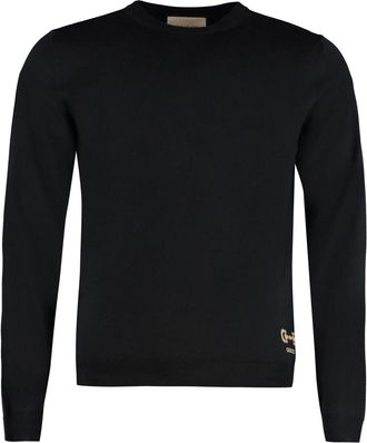 Gucci Pullover mit Horsebit-Intarsie - Schwarz