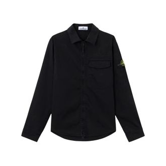 Stone Island Herren, Jacken, Schwarzk, 3XLGr&ouml;&szlig;e