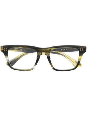 Dita Eyewear lunettes de vue Thavos à monture carrée - Vert