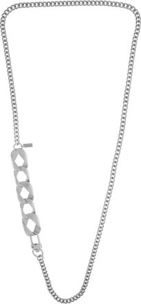 Dansk Copenhagen Long Lock Link Necklace - Femme - Accessoires - Gris - Taille: ONE Size