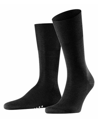 Falke Glatte Socken Airport mit klimaregulierende Merinowolle in