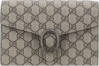 Gucci portefeuille Dionysus &agrave; cha&icirc;ne - Tons neutres