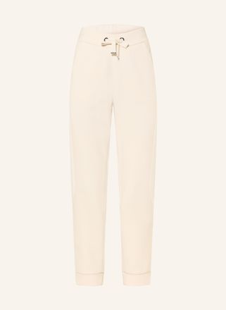 Monari Monari Jerseyhose Im Jogging-Stil Mit Schmucksteinen beige