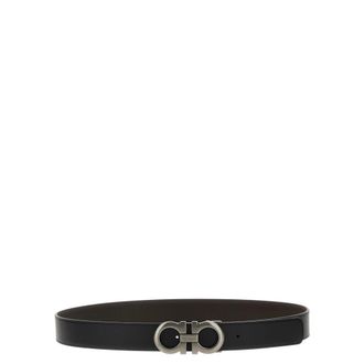 Ferragamo Homme, Accessoires, Multicolore, Taille: 115 CM Gancini Reversible Belt