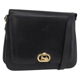 Celine Sac bandouli&egrave;re en cuir doccasion - Femme - Pre-owned - Noir - Taille: ONE Size
